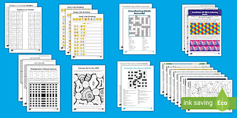 Maths Mini Golf Activities Pack