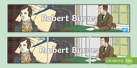 Robert Burns Photos Display Pack