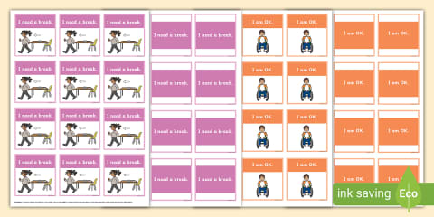 Time Out Cards