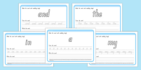 Back to School Word Writing New Zealand Essential Spelling Words List 1 ...