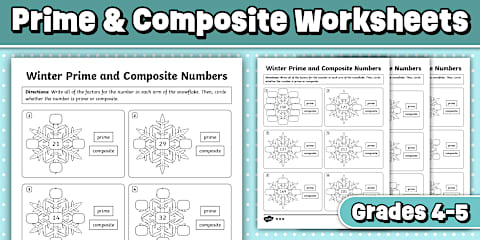 Fourth Grade Least Common Multiple Worksheet