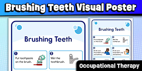 Brushing Teeth Step-By-Step Sequencing Cards for Special Education ...