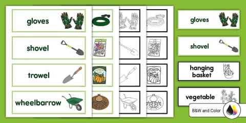 Garden Center Dramatic Play Posters