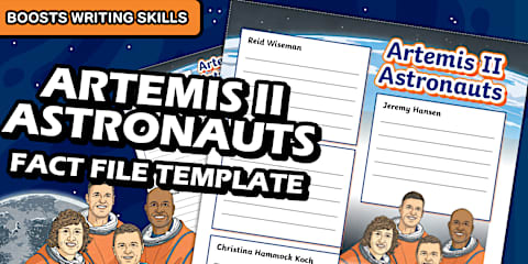 Canadian Landmarks Photo Caption Writing Template