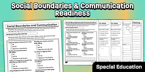 May Daily Life Skills Warm-Up Activities | Morning Work for Special ...