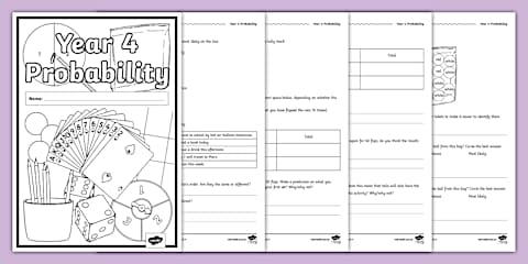 Marble Bag Probability Worksheets