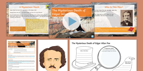 Edgar Allen Poe Fact File Template