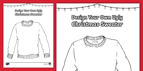 Holiday Tree Ugly Winter Sweater Mystery Graphing Worksheet for 6th-8th ...