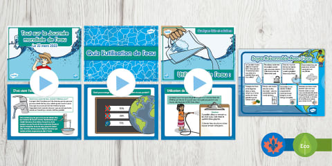 World Water Day Intermediate Activity Pack French