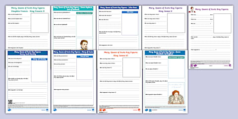 Mary, Queen of Scots Word Search