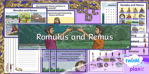 Romulus and Remus Story Print Out