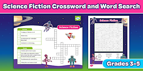 What Is Science Fiction? Extra Large Poster for ELL | National Science ...