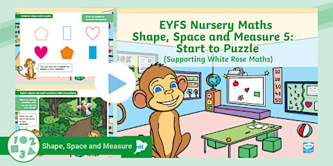 EYFS Nursery Maths Counting PowerPoint Hear and Say Numbers