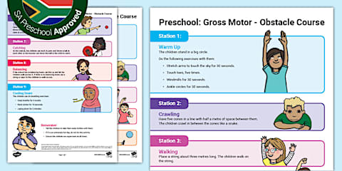 Preschool: Gross Motor- Toddler Activities