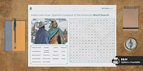 The Aztecs and the Incas: Conquistadors Comprehension Activities