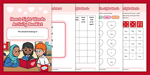Heart Words Flashcards (PDF) | Sight Words | Twinkl