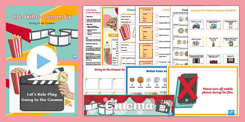 Going to the Cinema Activity Booklet
