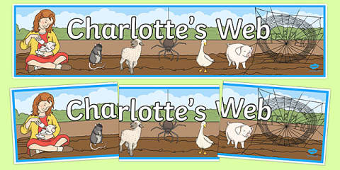 Charlotte's Web Display Posters