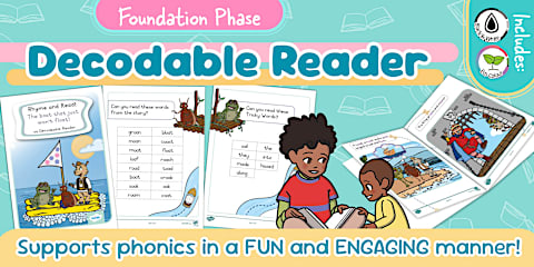 Foundation Phase Phonics -tch Decodable Reader - Fluency Pyramid ...