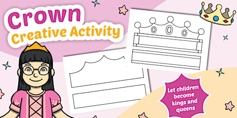 Blank Crown Template