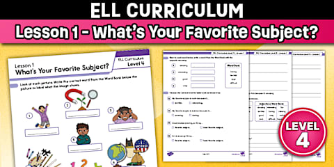 ELL Curriculum: Level 4, Lesson 7 Using a and an Google Slides & PowerPoint