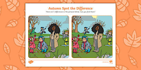 Rainforest Spot the Difference Game