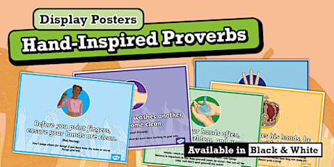Proverbs Classroom Display Posters