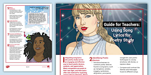 Inspirational Song Lyrics Poster