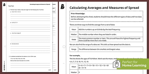 Five-Number Summaries Worksheet