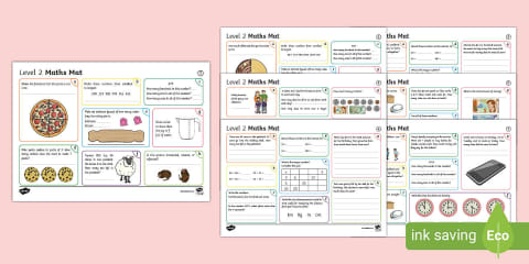 New Zealand Level 3 Maths Activity Mats