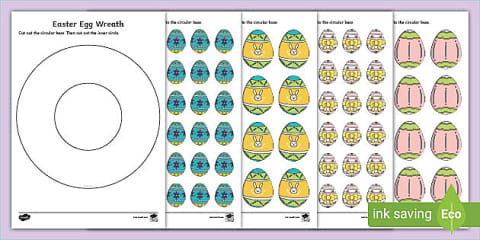 Easter Cutting Skills Activity Sheets