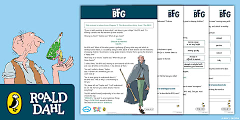 FREE The BFG: Book Report Template