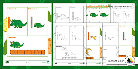 Compare and Measure Non-Standard Weight Activity Booklet for PreK-K