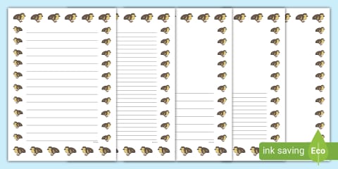 The Loaves and Fishes Page Borders