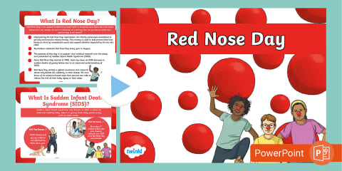 Red Nose Day Display Banner - red nose day, display, banner