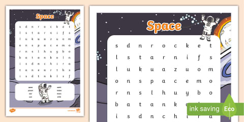 Our Solar System Word Search