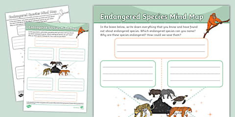 We Care About Endangered Animals Photo Banner