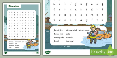 Grade 3 Life Skills Term 4 Natural Disasters Lapbook (CAPS Aligned)