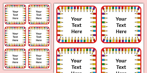 Marking Tray Labels - support for pupils, marking organisation, classroom organisation, display ...