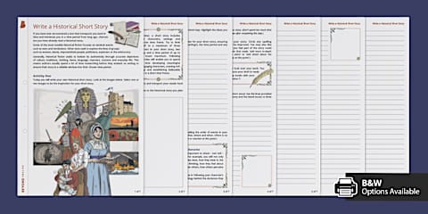 Historical Fiction Narrative Writing Activity