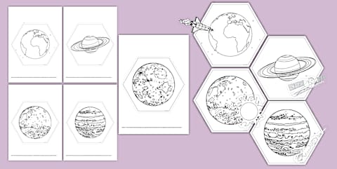Australian Landmarks Doodle Colouring Sheet