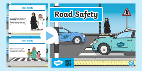 KS1 Road Safety Multiple Choice Interactive Quiz - Twinkl
