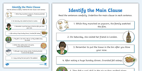 Subordinate Clause KS2 Resource Pack