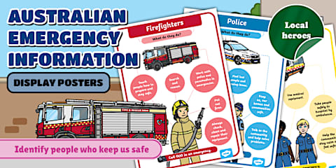 People Who Help Us Information Posters