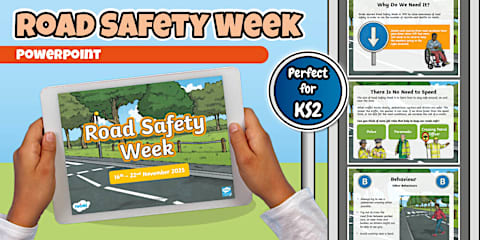KS1 Road Safety Multiple Choice Interactive Quiz