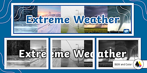 KS3 and KS4 Extreme Weather Glossary