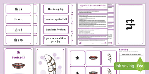 Mouth Articulation Display Cards - EYLF - Twinkl