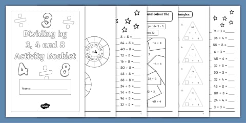 Division Activity Booklet Bumper Pack