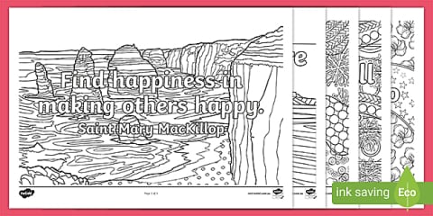 Quotes From Mary MacKillop | Display Posters | Twinkl