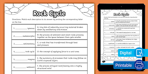 Sixth Grade Classifying Rocks PowerPoint & Google Slides